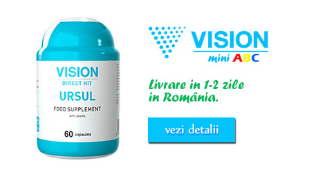 Ursul Vision are un efect antibacterian si reduce riscul de impotenta | VisionMiniABC.ro